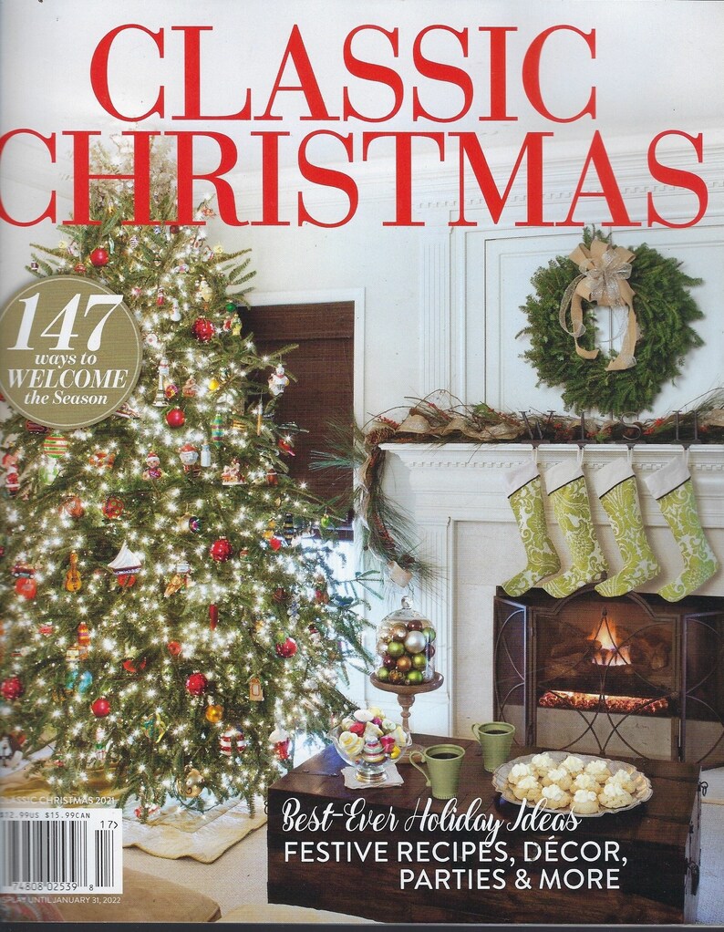 Classic Christmas A Hoffman Publication 2021 - Etsy