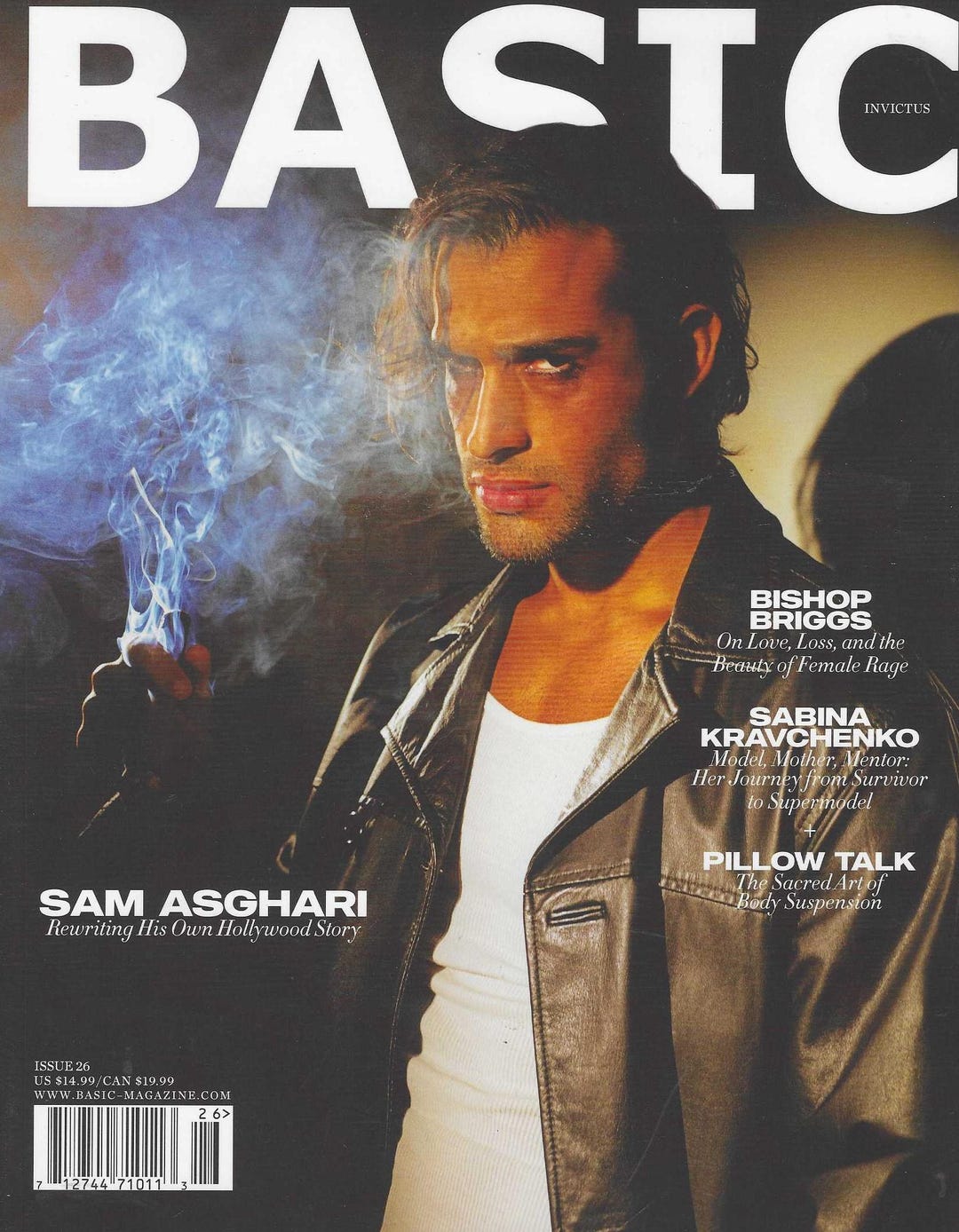 BASIC Invictus Magazine ( Sam Asghari ) Issue 26 2025 - Etsy