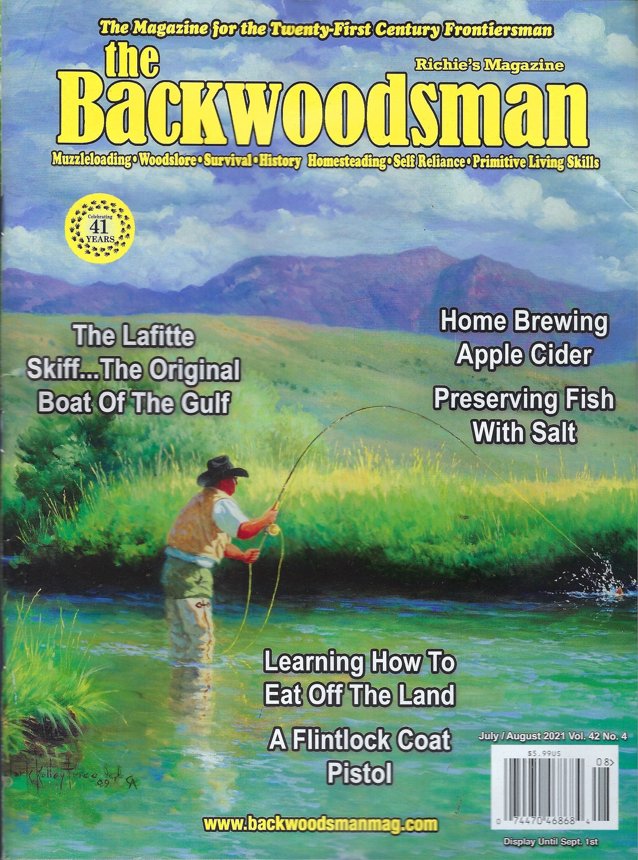 The Backwoodsman July August 2021 Learn How to Eat off the Land - Etsy