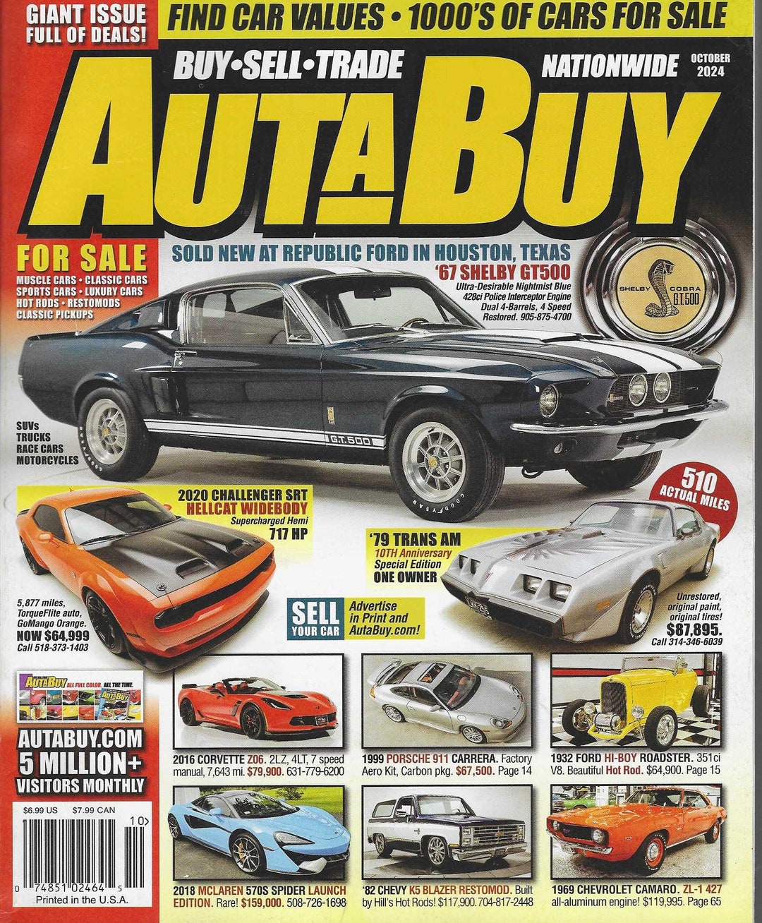 AUTA BUY Used Car Magazine October 2024 - Etsy