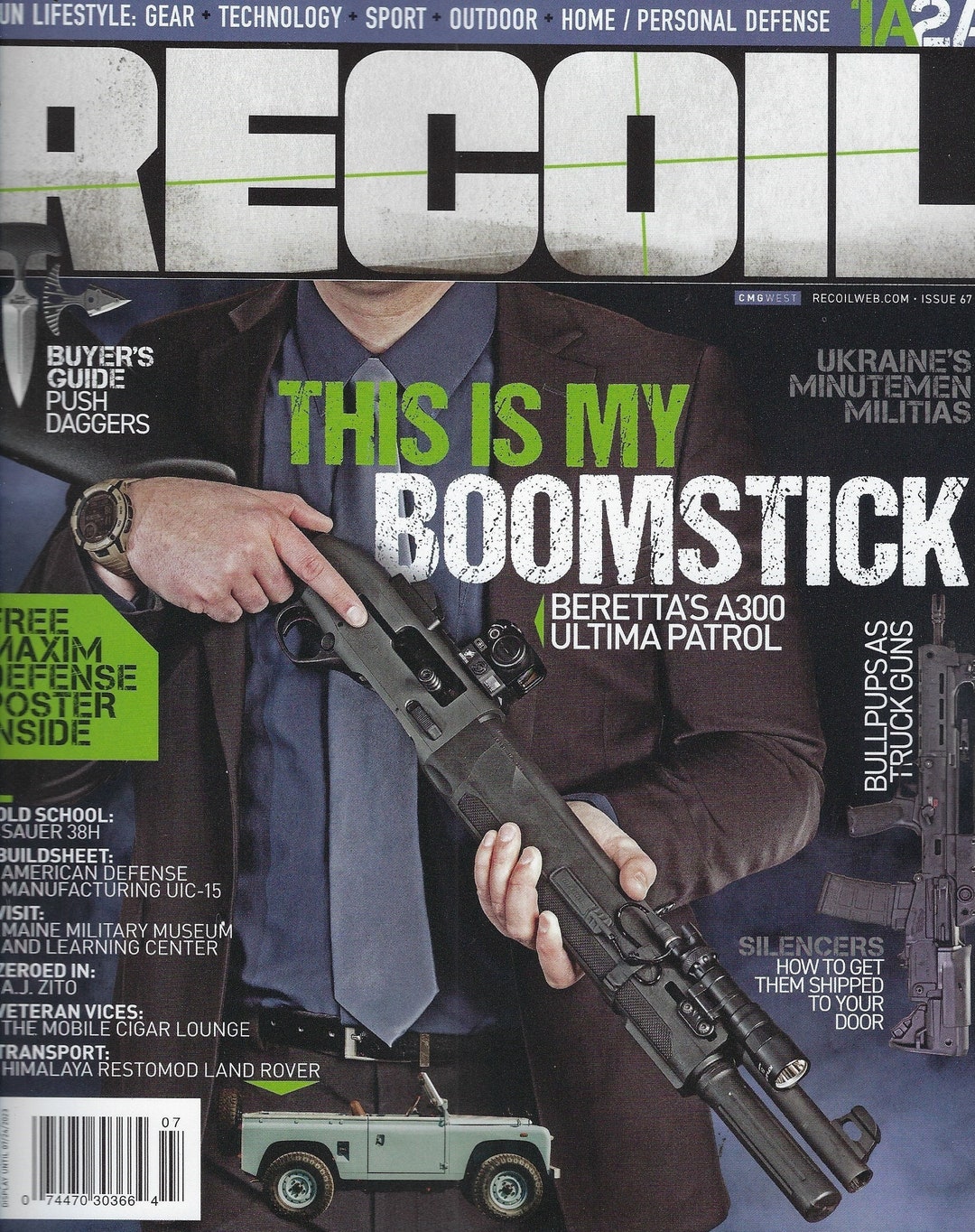 RECOIL Magazine 2023 Issue 67 ( This is My Boomstick ) - Etsy