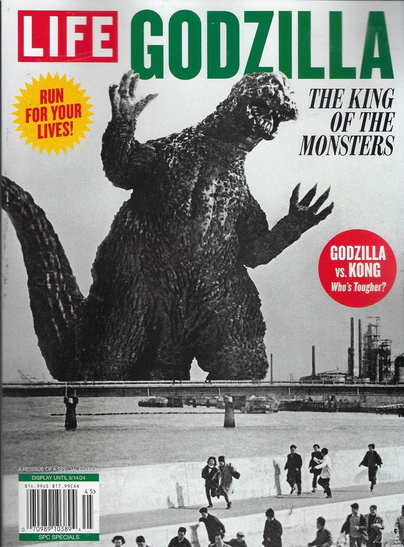 LIFE Magazine Special Godzilla the King of Monsters 2024 - Etsy