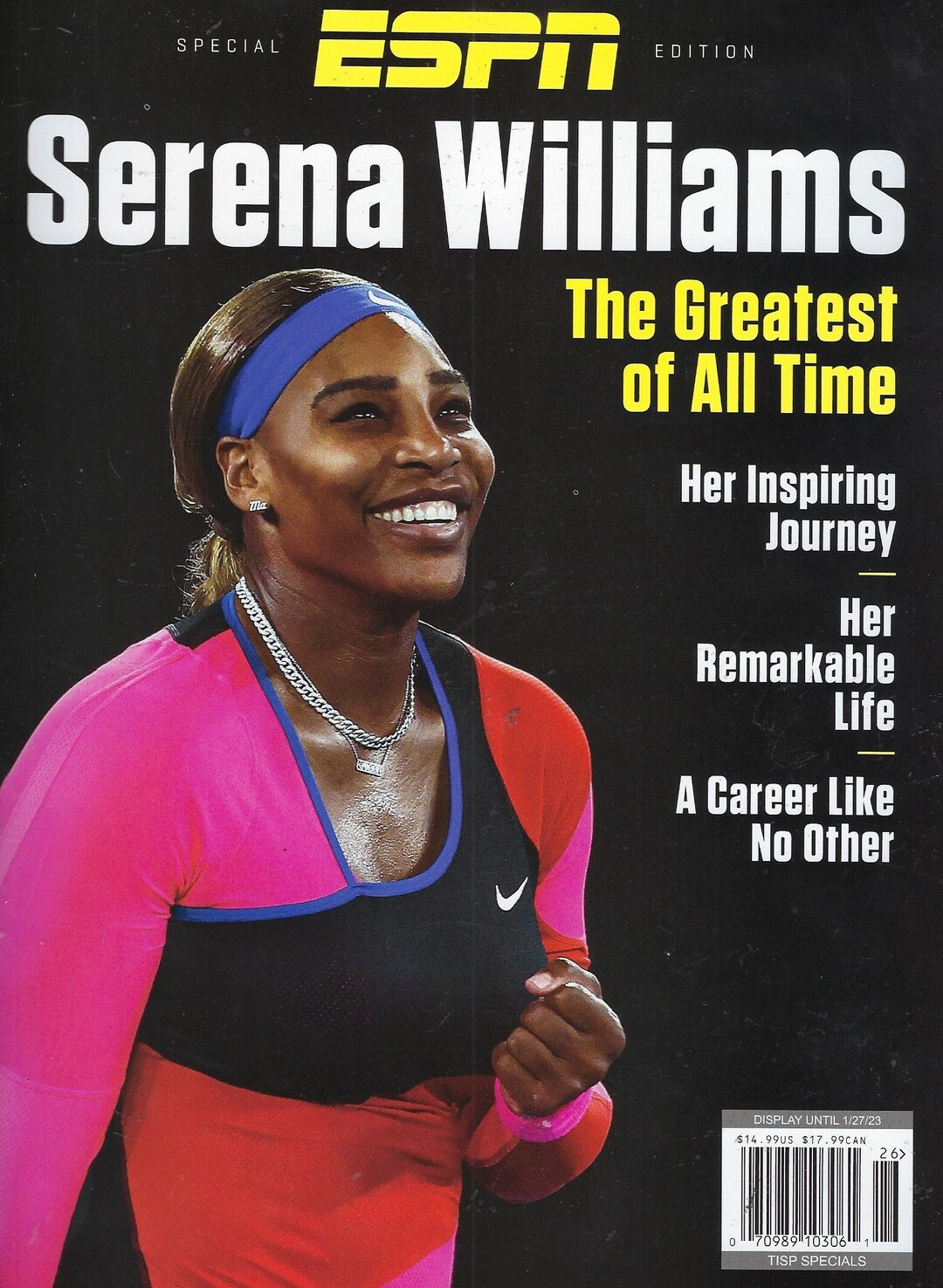 Serena Williams Magazines the Greatest of All Time 2022 80 Pages - Etsy