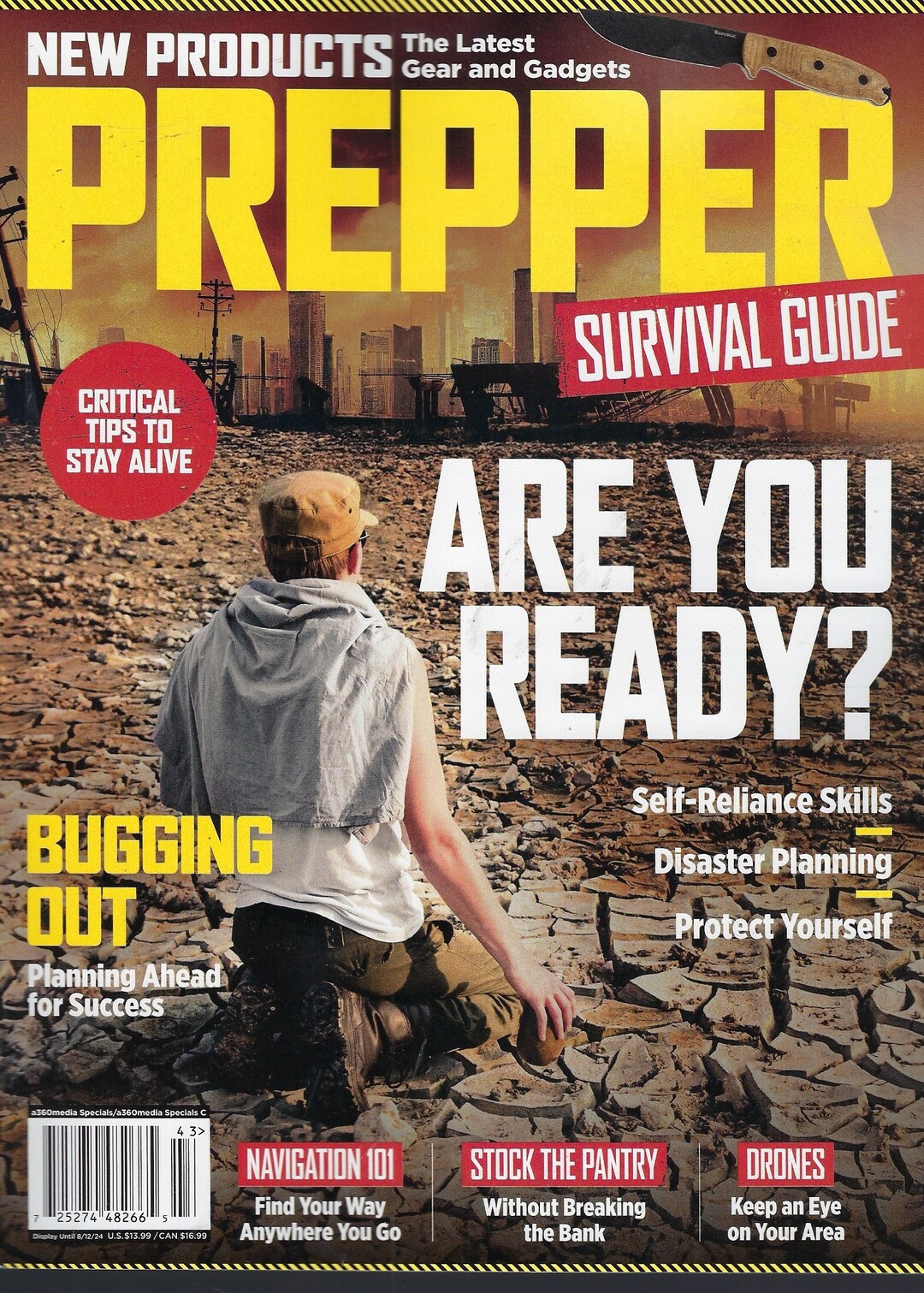 Prepper Survival Guide Magazine ( Tips to Stay Alive ) 2024 - Etsy
