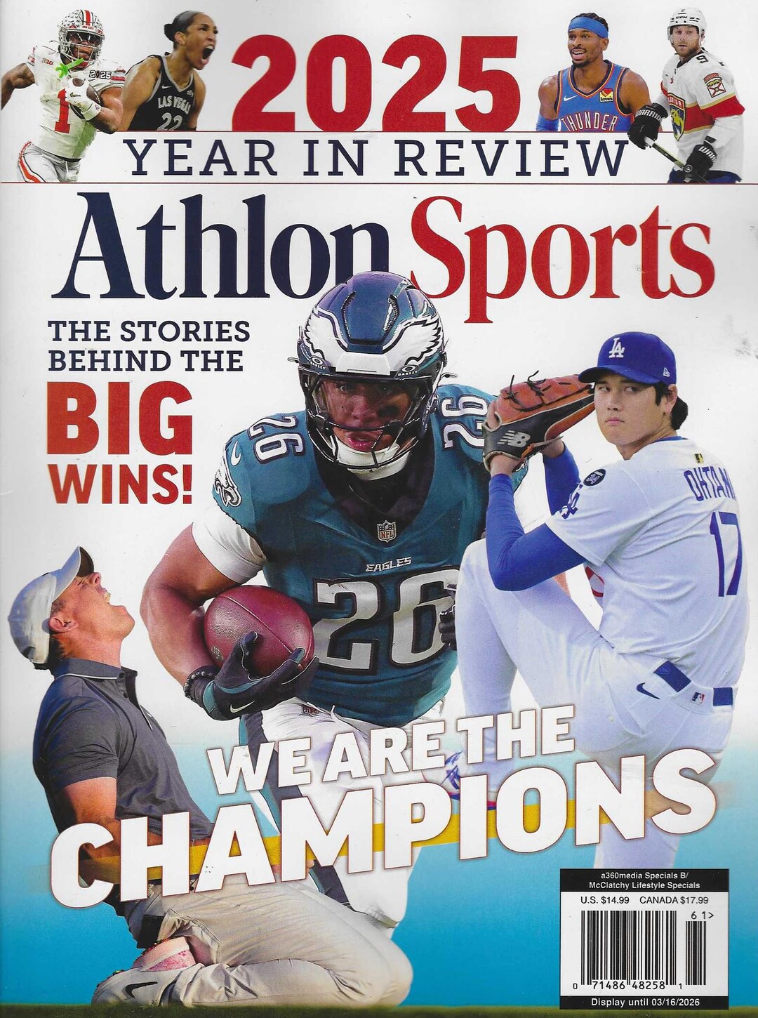 Athlon Sports Year in Review 2025 - Etsy
