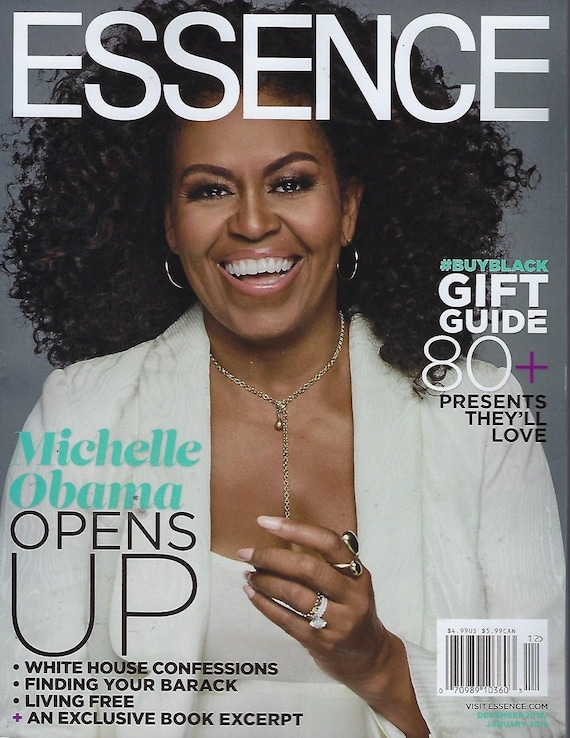 Essence Magazine Michelle Obama Opens up December 2019 | Etsy