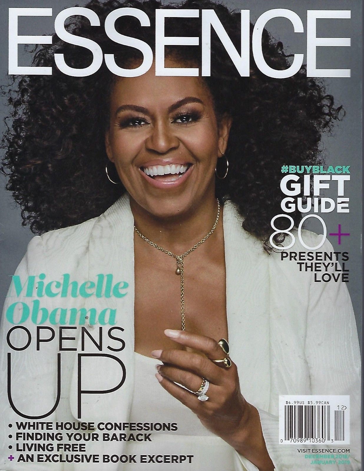 Essence Magazine Michelle Obama Opens up December 2019 - Etsy