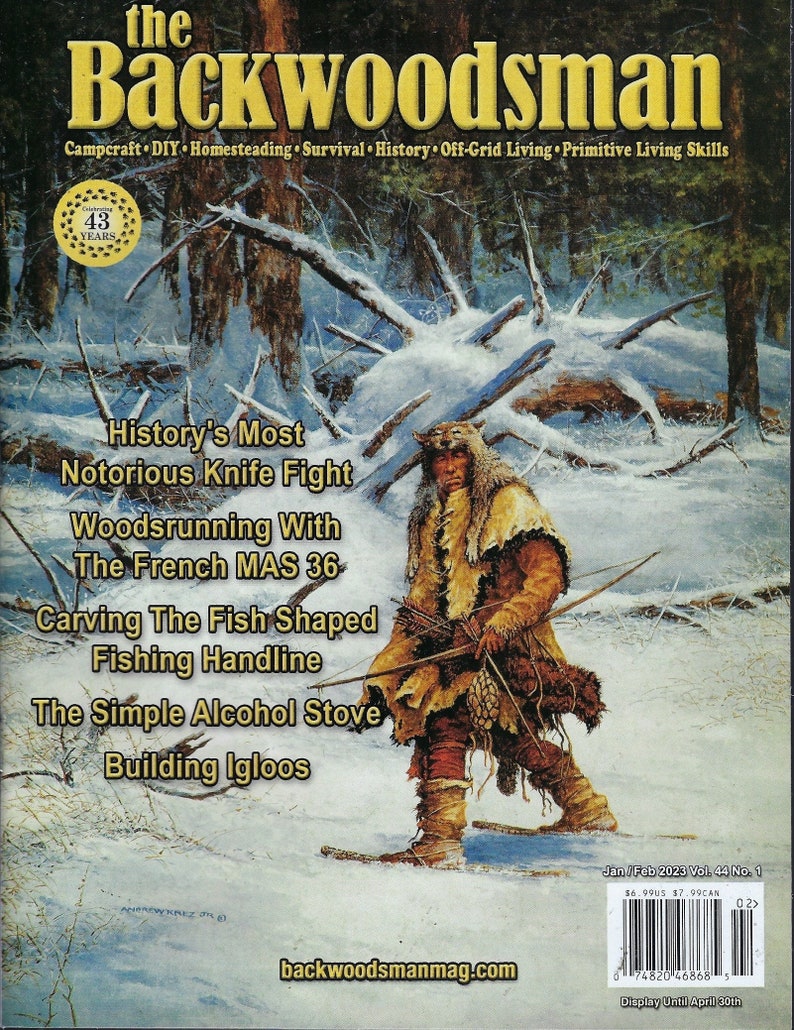 The Backwoodsman Magazine Number 1 January February 2023 - Etsy