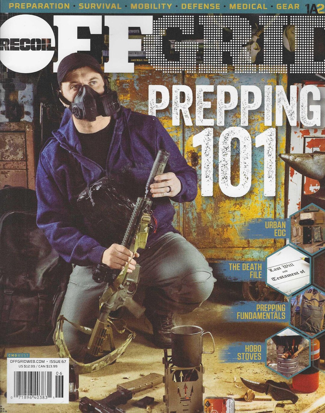 RECOIL off GRID (prepping 101 ) Issue 67 2025 - Etsy
