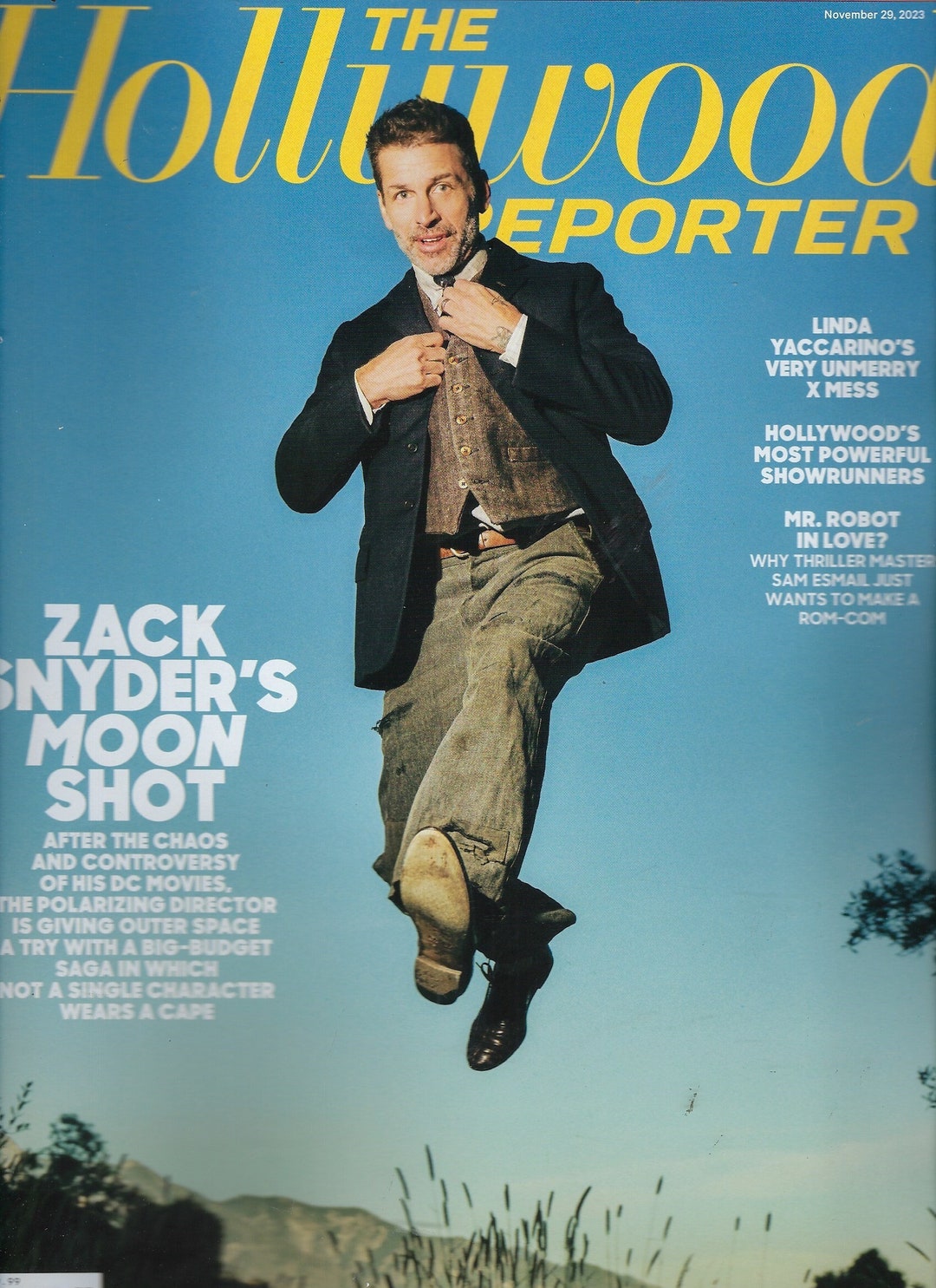The Hollywood Reporter Zack Snyders Moon Shot November - Etsy