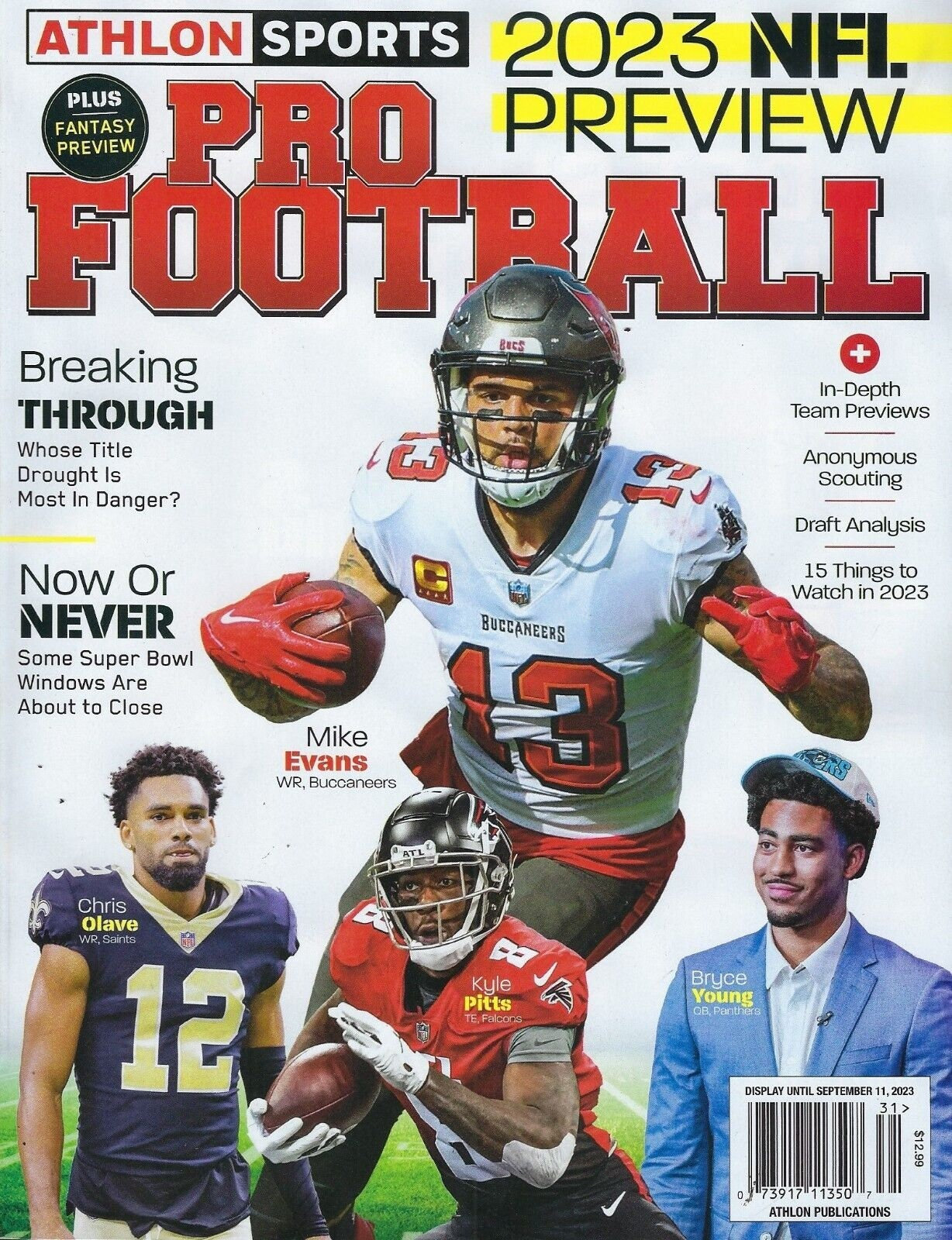 Sports Illustrated Magazine Cover Football