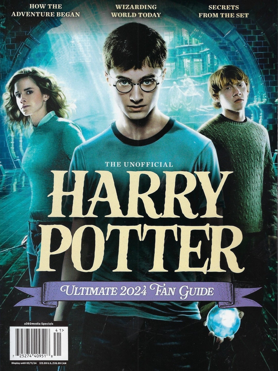 The Ultimate Fan Guide Magazine Harry Potter 2024 - Etsy