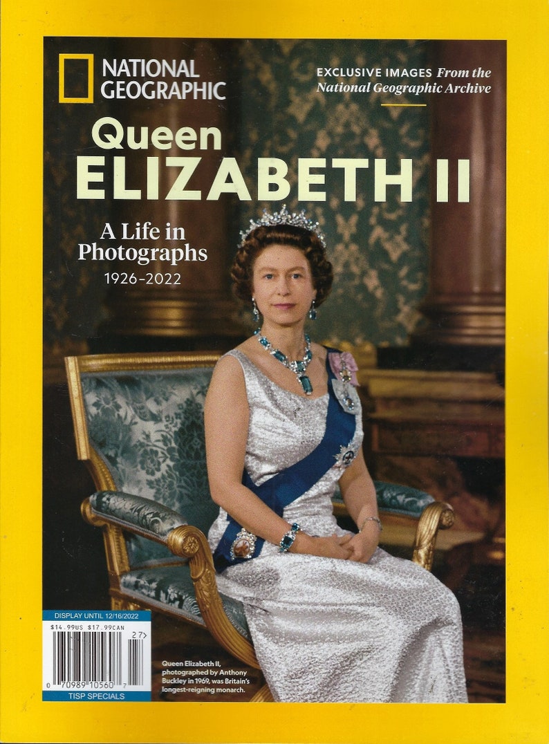 National Geographic queen Elizabeth II 1926-2022 A Life in Photographs ...