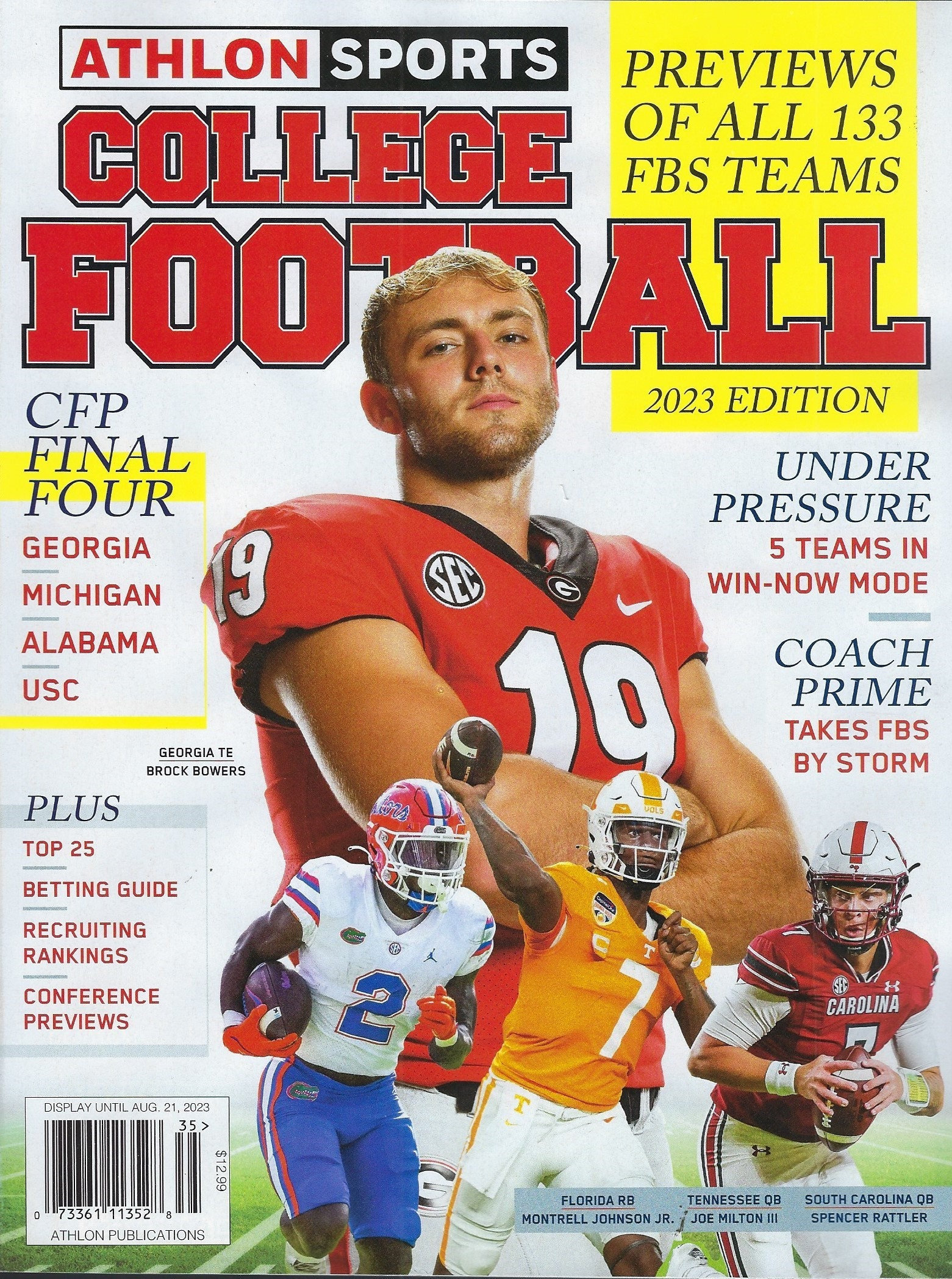 Athlon Sports College Football Magazine