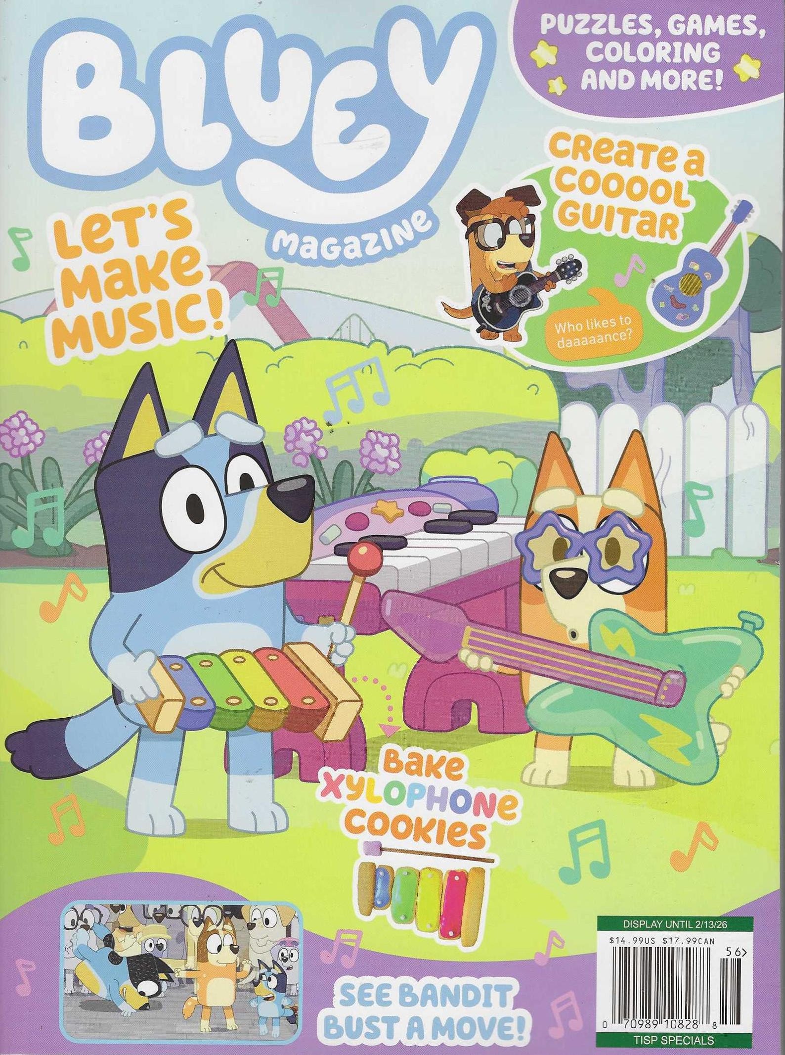 Bluey Magazine 2026 Childrens Activity Magazine - Etsy