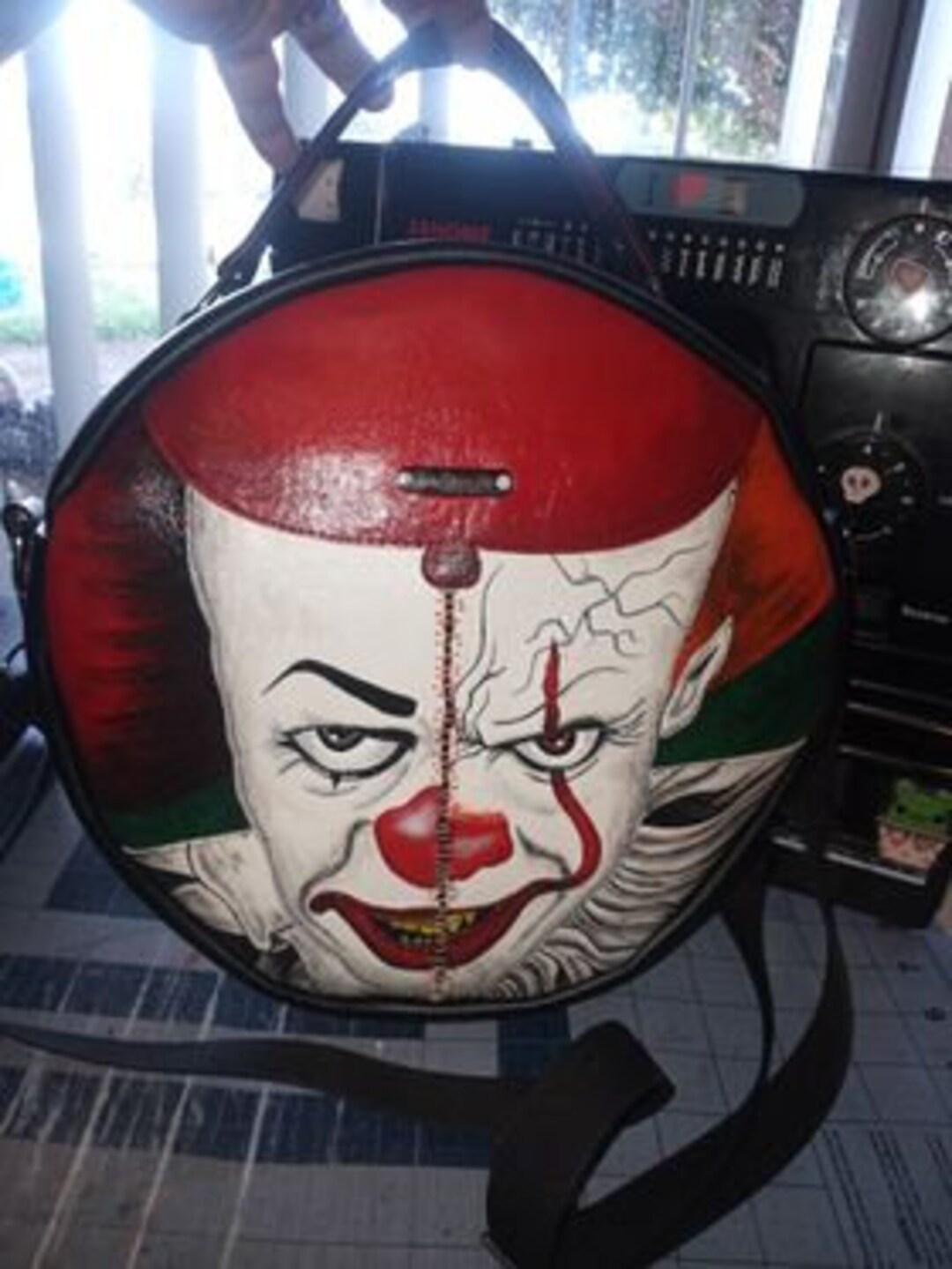 Madetoorder/horror Purse/ Hand Painted Purse/ Crossbody Purse/ Made to ...