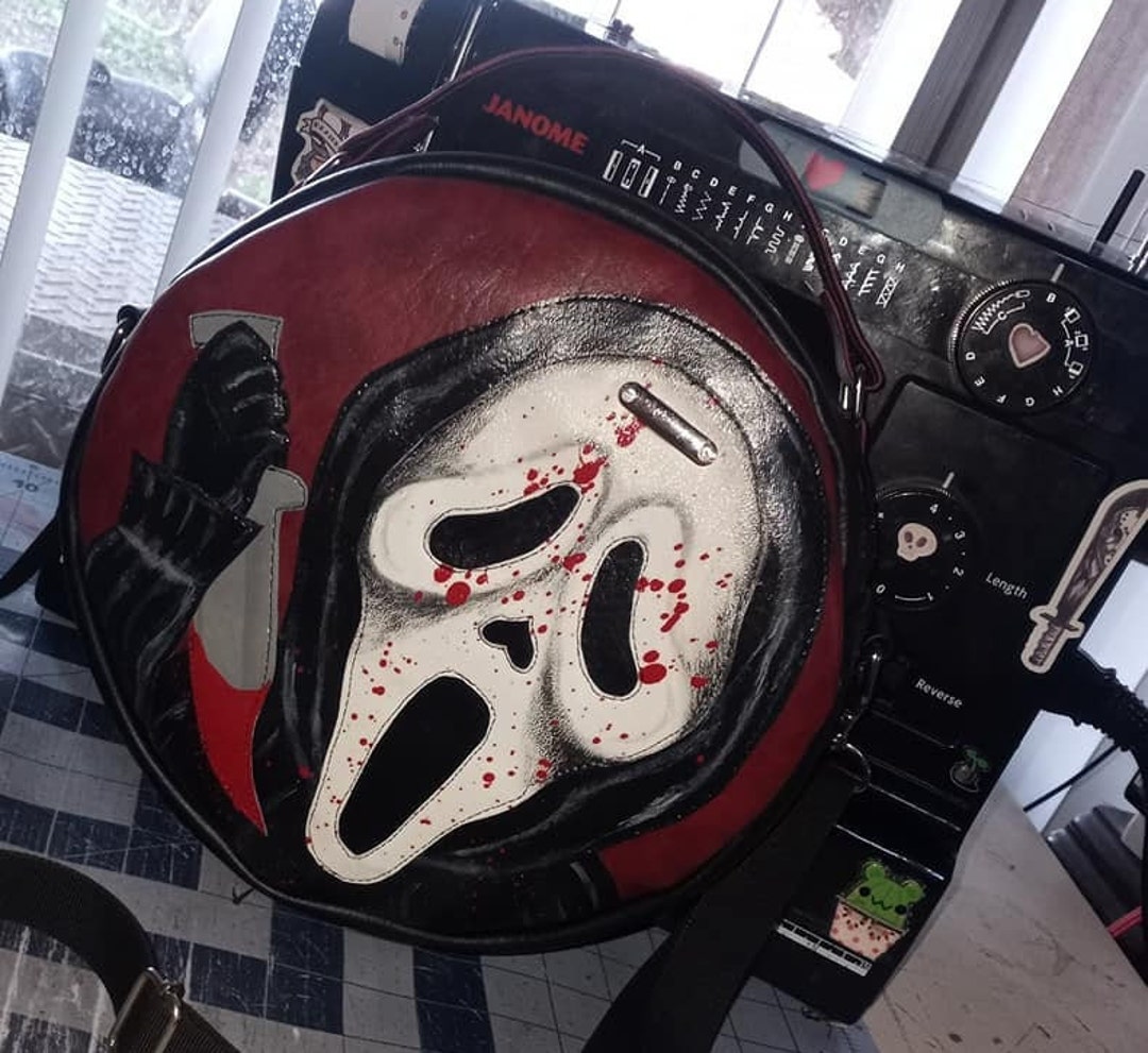 Madetoorder/ Horror Purse / Crossbody Purse/ Hand Painted Pursre/made ...