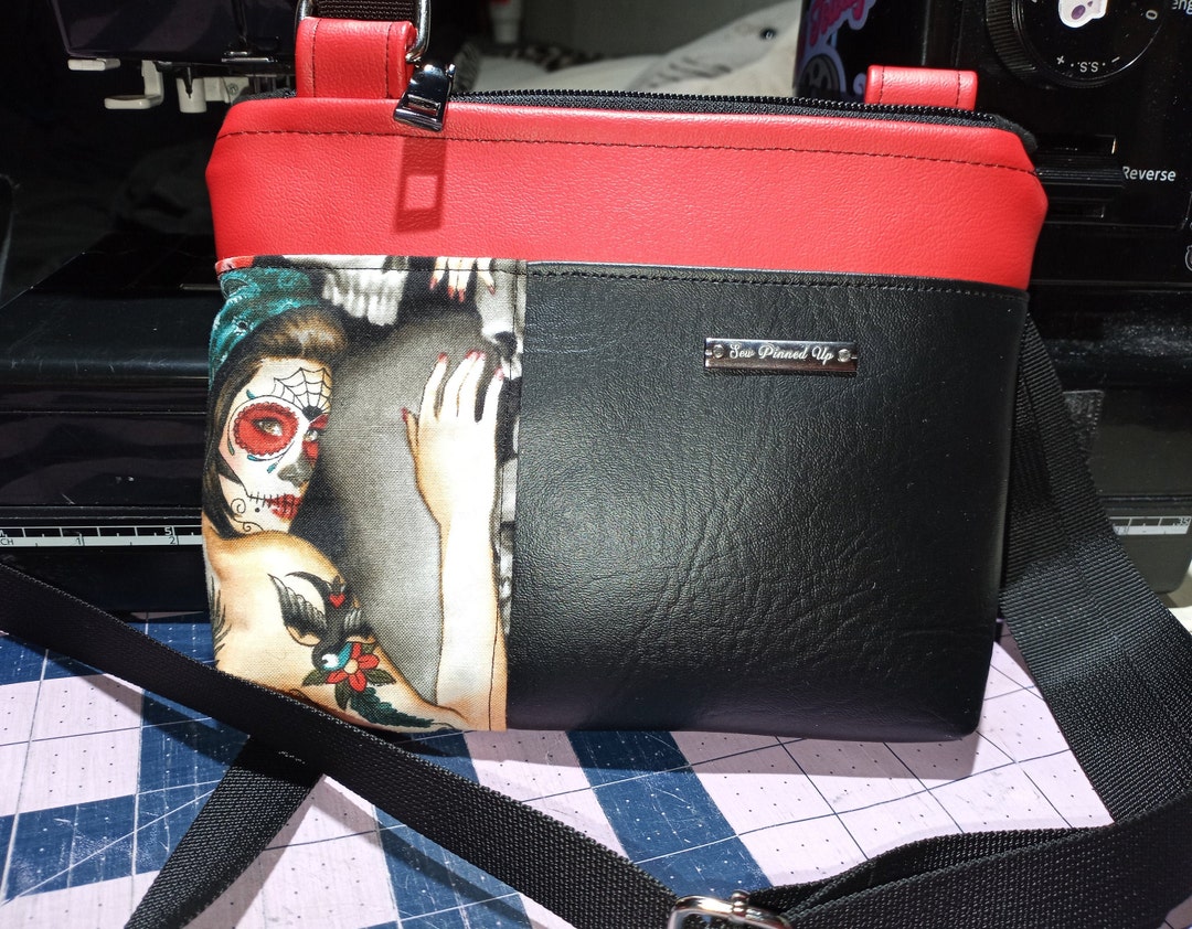 Sugar Skull Girls Crossbody Purse/ Crossbody Purse - Etsy