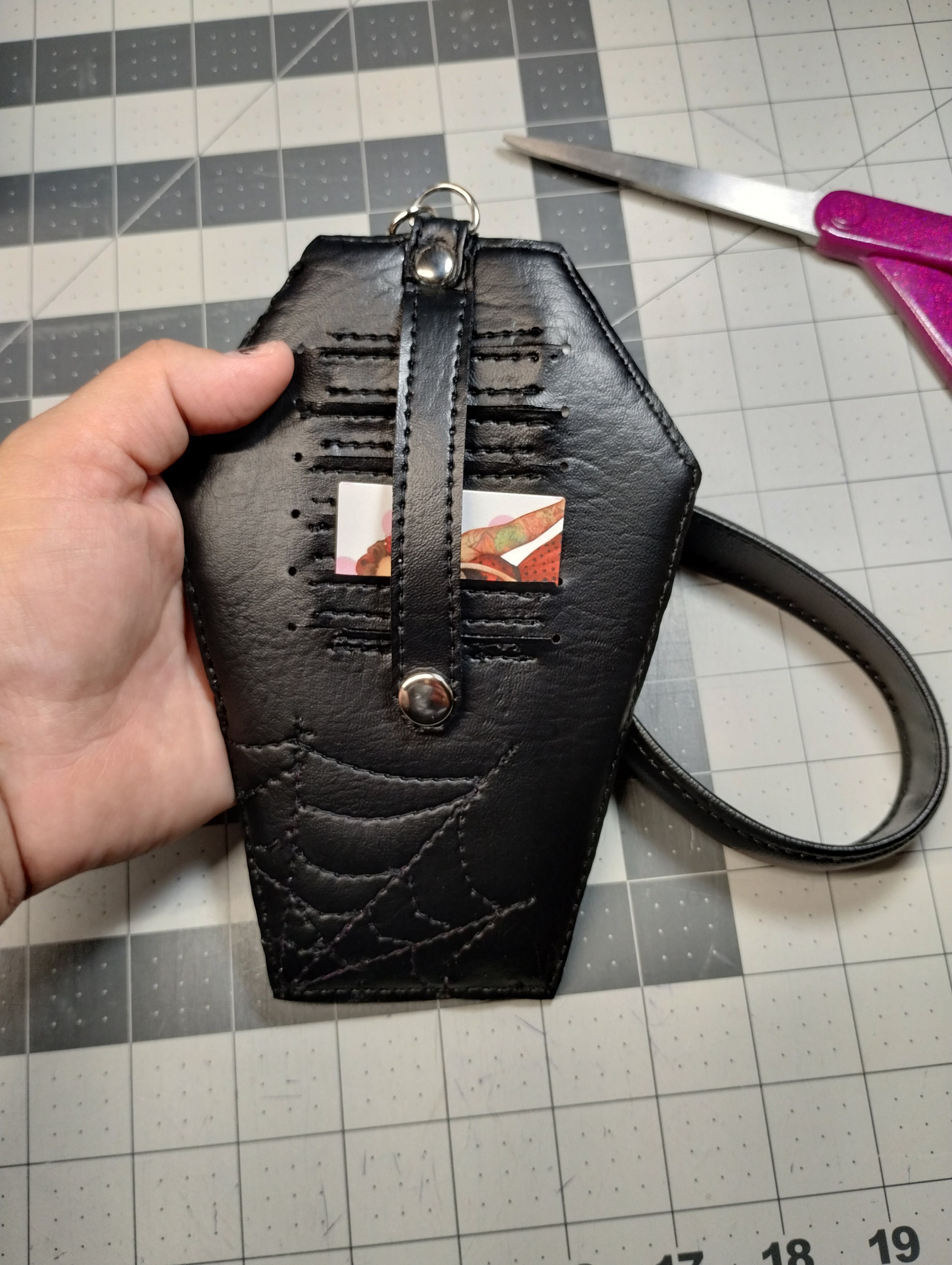 Coffin Wallet/ Wallet/ Coffin Shaped Wallet/ Women Wallet - Etsy