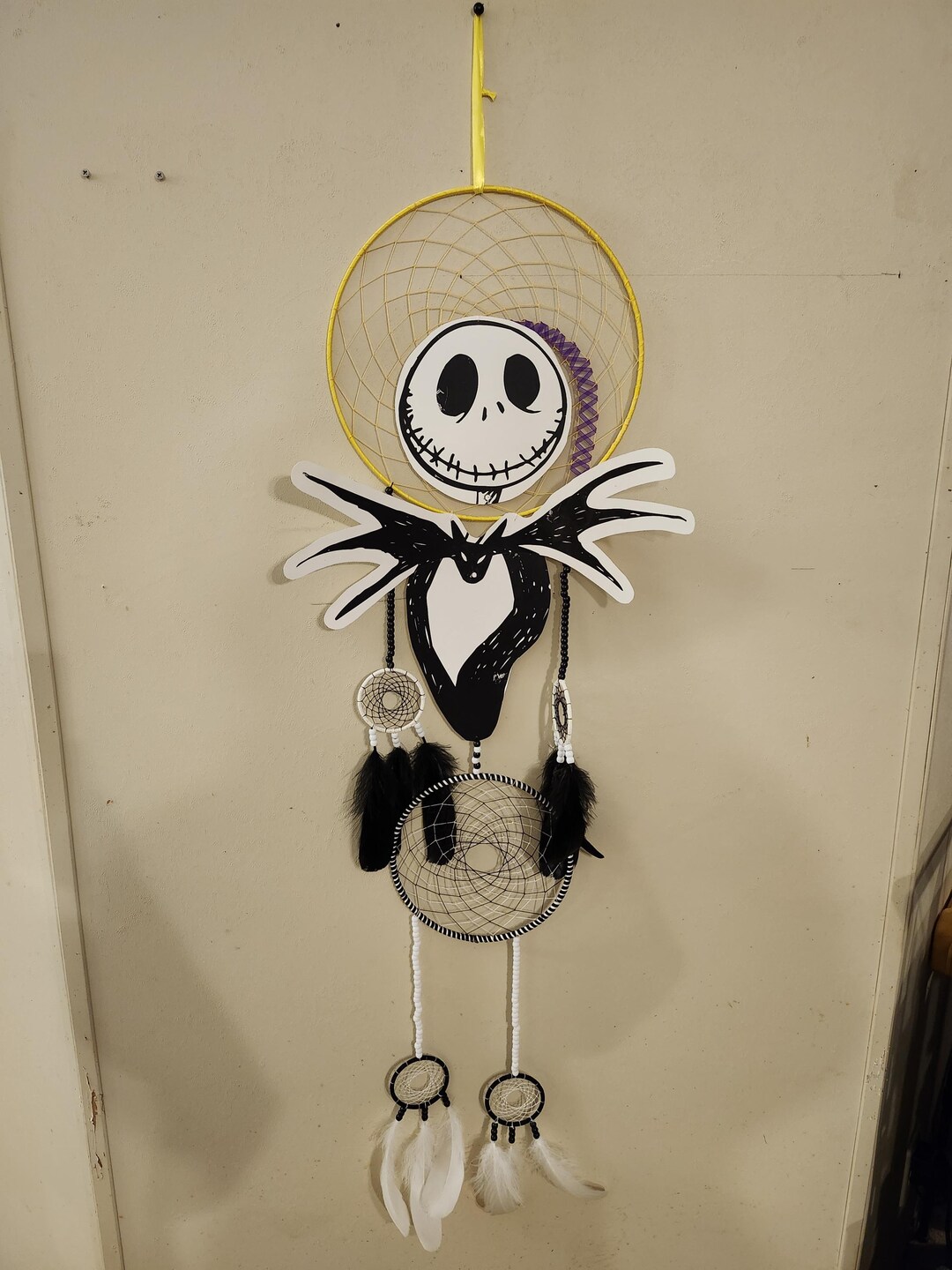 Dream Catcher, Jack and Sally Skelington Nightmare Before Christmas - Etsy