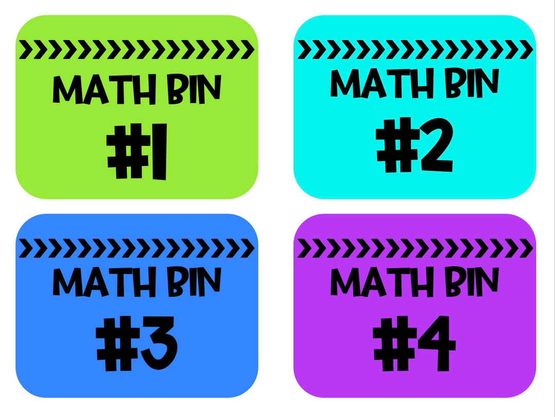 Editable Book Bin Labels - Etsy