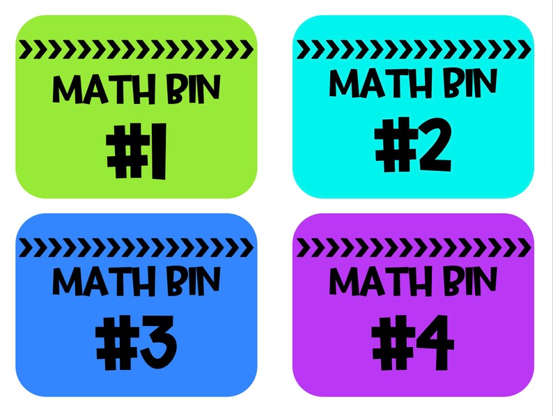 Editable Book Bin Labels - Etsy