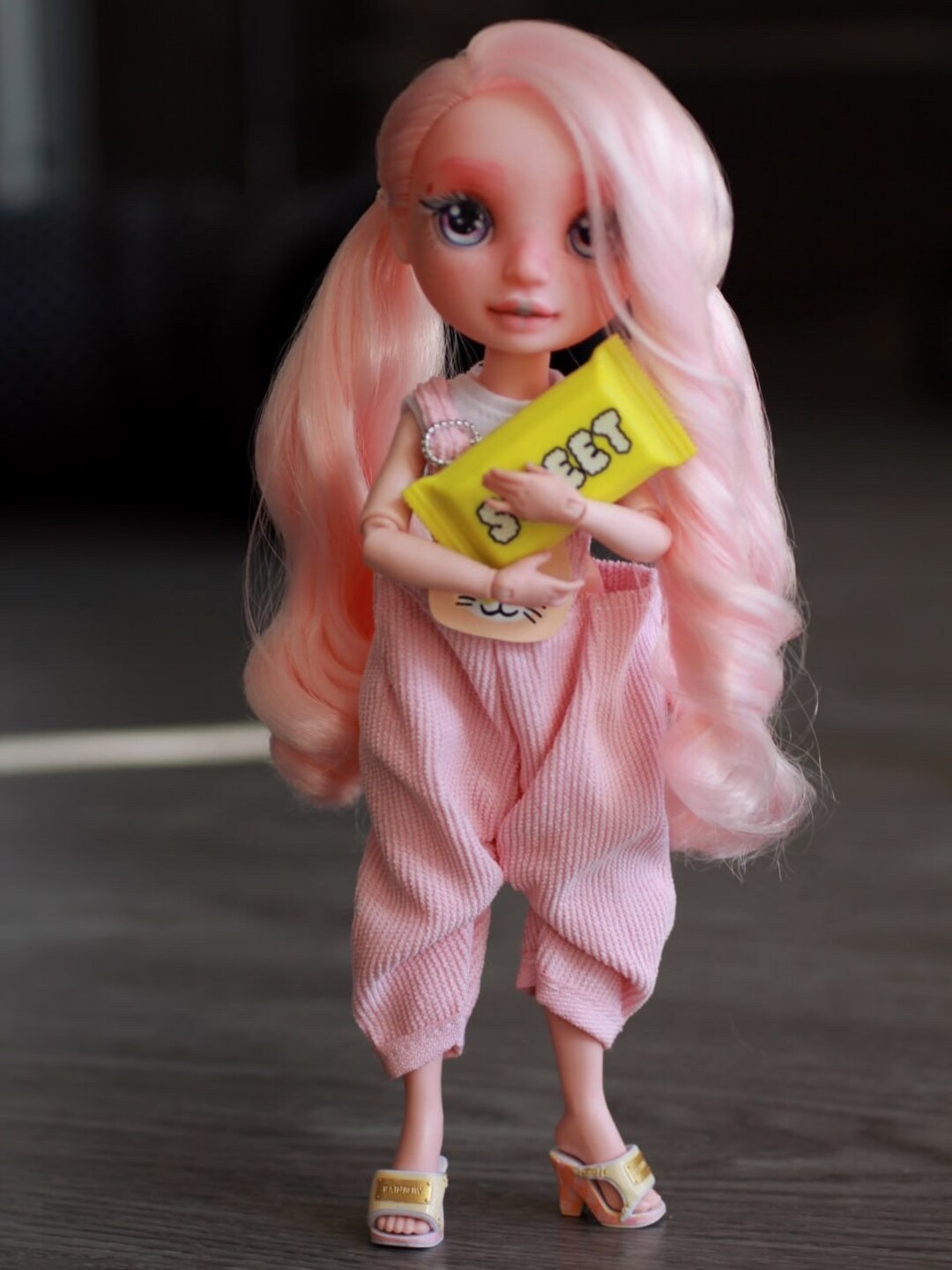 OOAK Rainbow High Bella Parker Doll Repaint Custom Pink - Etsy