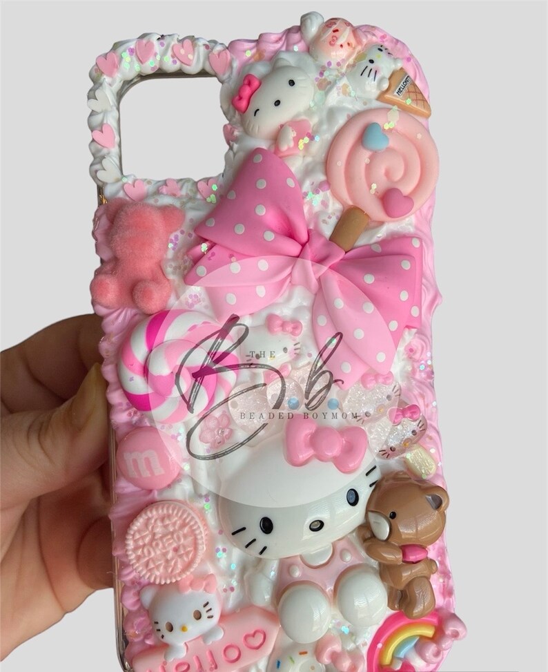CUSTOM DIY Phone Case. Charms. DECODEN. Sanrio Inspired - Etsy