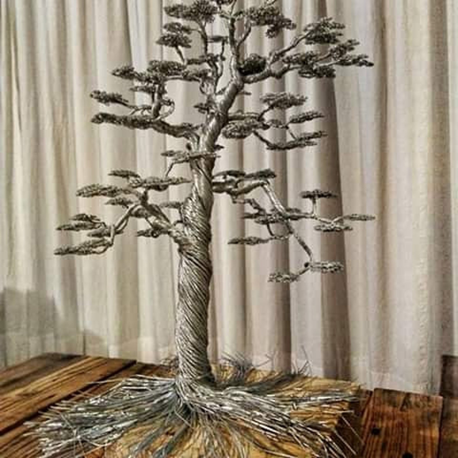 Sculpture tree Handmade Steel. - Etsy