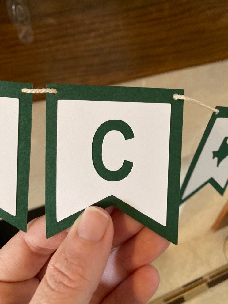Mini Paper Garland Sic Em Baylor Spirit College Football - Etsy