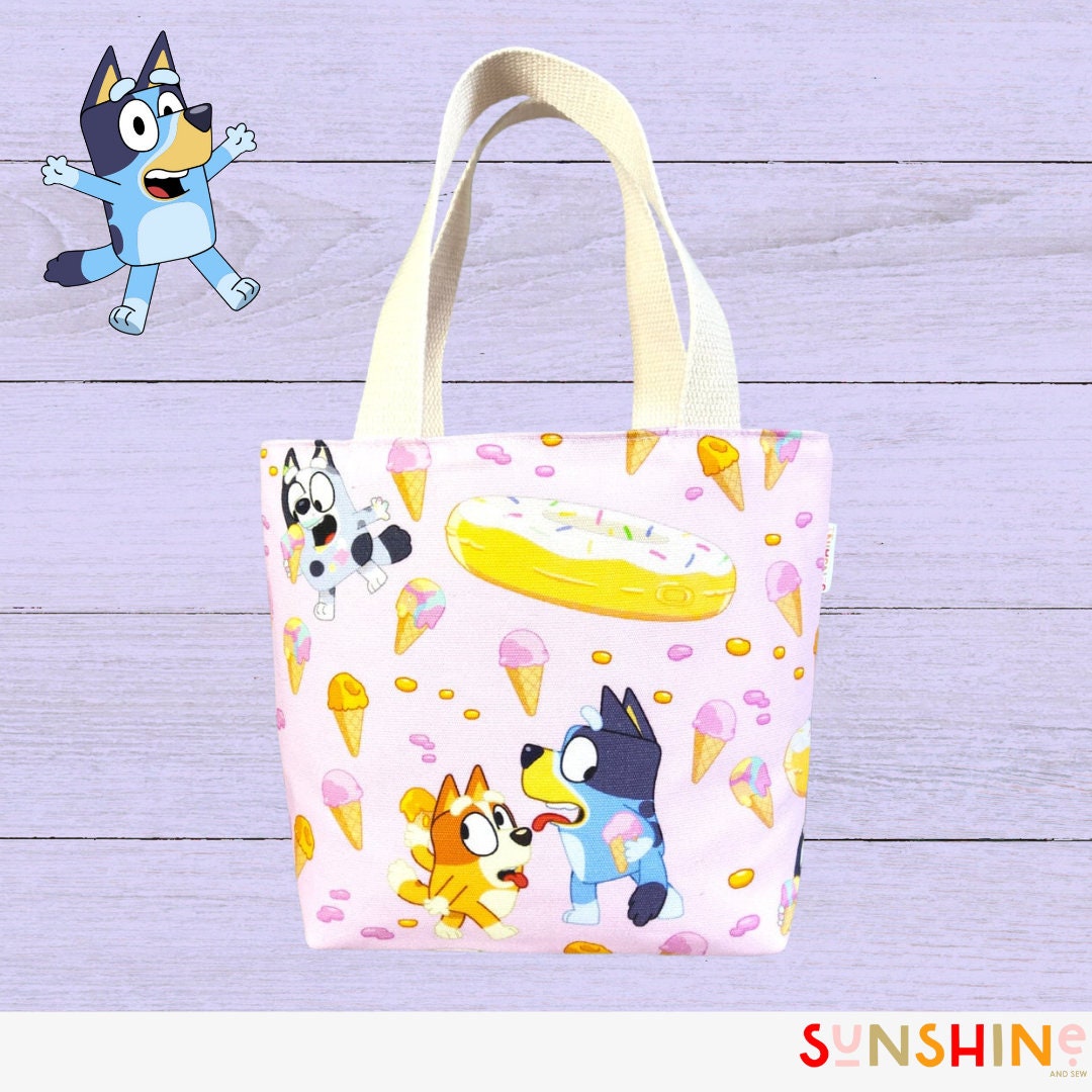 BLUEY MINI TOTE | Mini Shopper | Mini Handbag | Mini Tote Bag | Cute ...