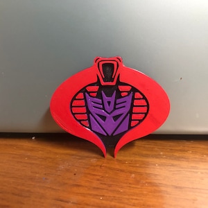 Cobra/decepticon Logo - Etsy