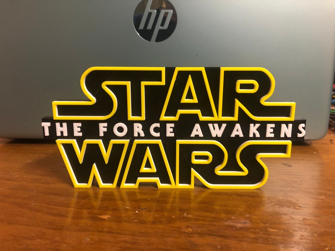 Star Wars the Force Awakens Logo - Etsy