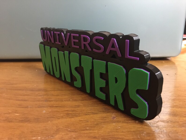 Universal Monsters Logo - Etsy