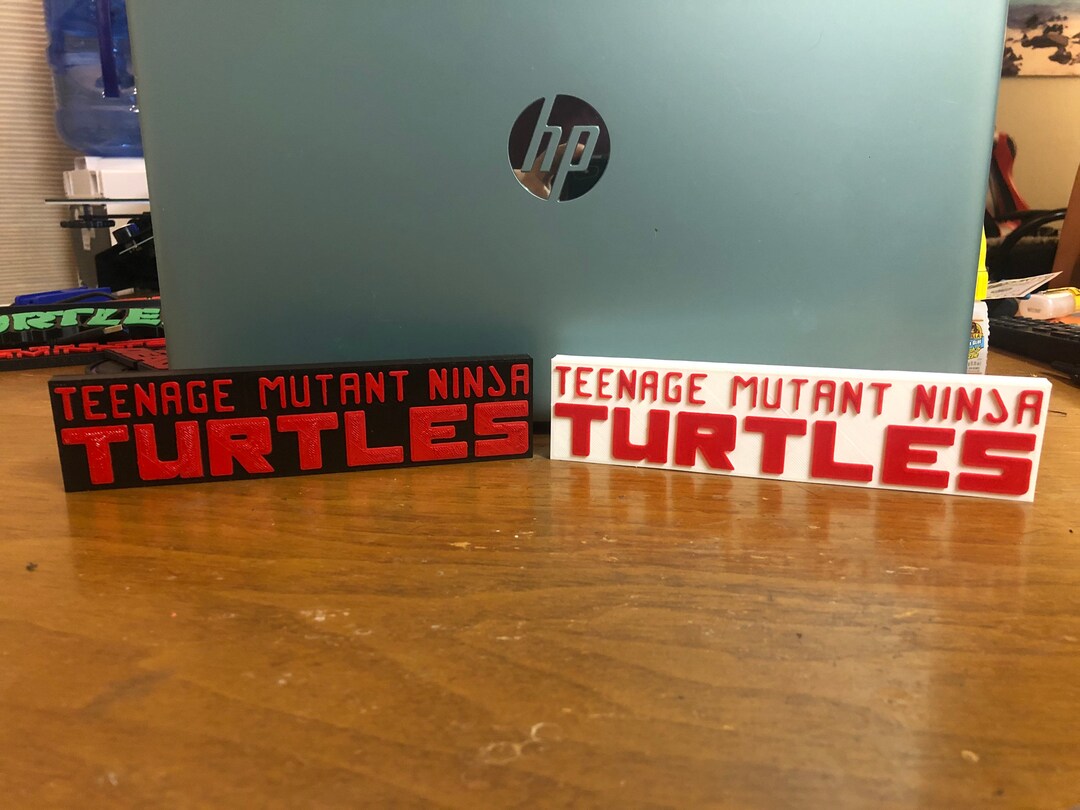 TMNT Comic Logo - Etsy