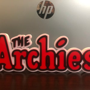 The Archies Logo/shelf Display - Etsy