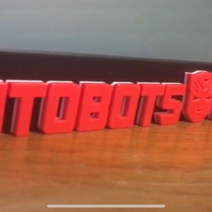 Autobots Roll Out! Logo - Etsy