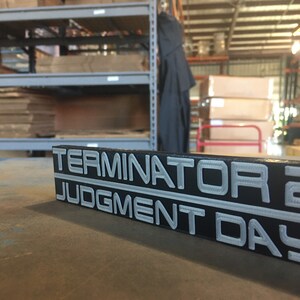 Terminator 2 Logo - Etsy
