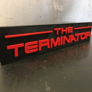 The Terminator Logo - Etsy