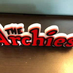 The Archie’s Logo/shelf Display - Etsy