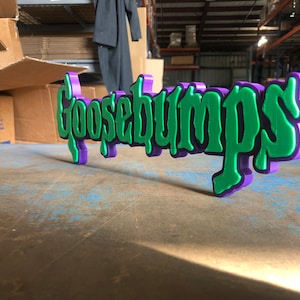 Goosebumps Logo - Etsy