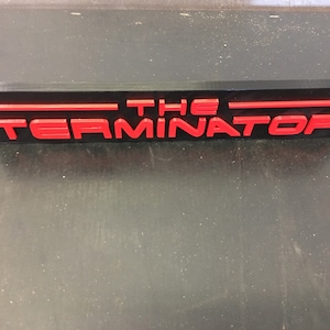 The Terminator Logo - Etsy