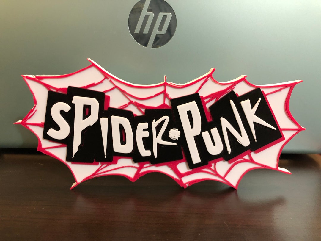 Spider-punk Logo/shelf Display - Etsy