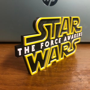 Star Wars the Force Awakens Logo - Etsy