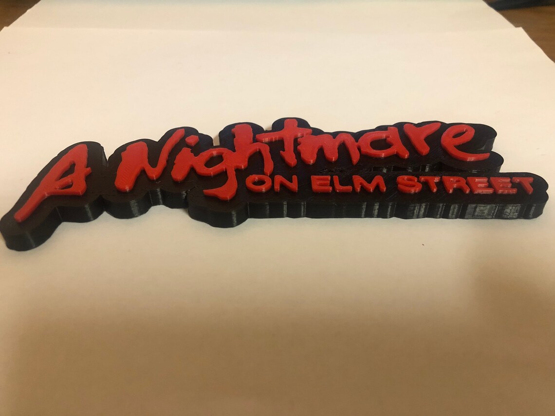 V2 Nightmare on Elm Street Logo - Etsy