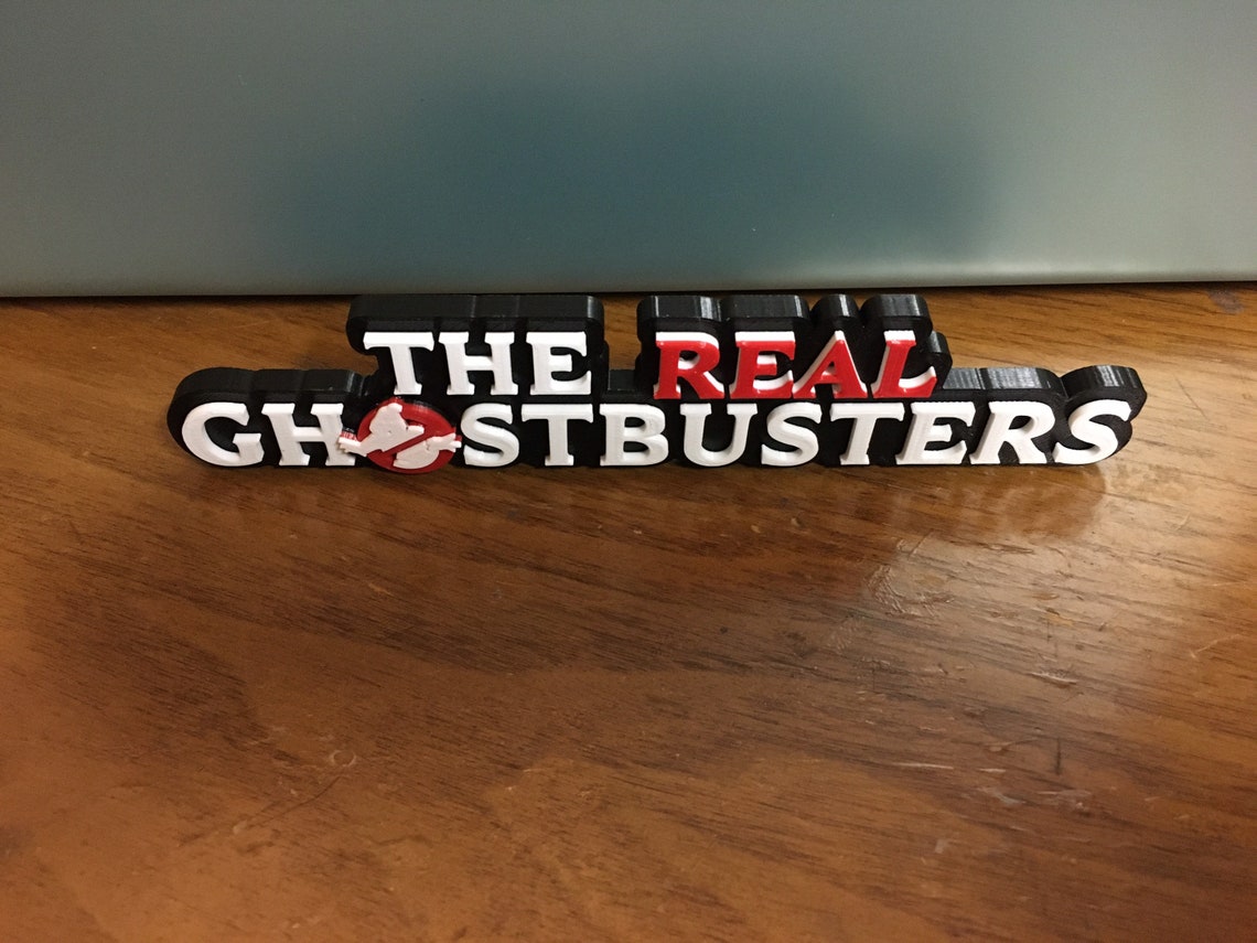 The Real Ghostbusters Logo - Etsy