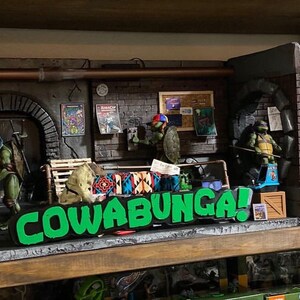TMNT Cowabunga! Logo - Etsy