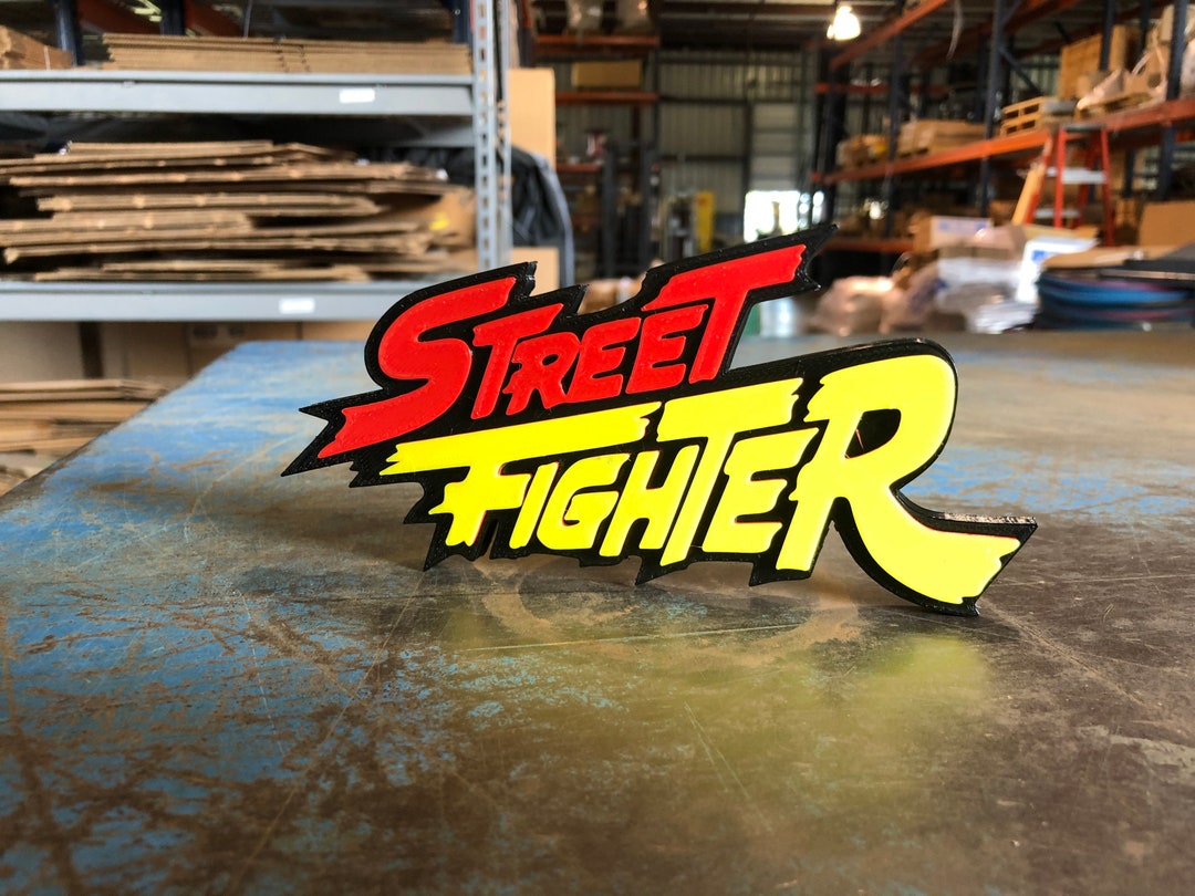 Street Fighter Logo - Etsy