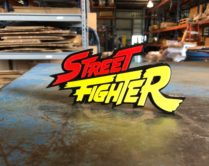 Street Fighter Logo - Etsy