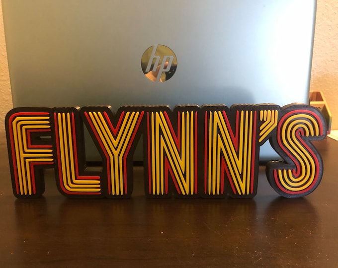 Flynns Arcade Logo/shelf Display - Etsy
